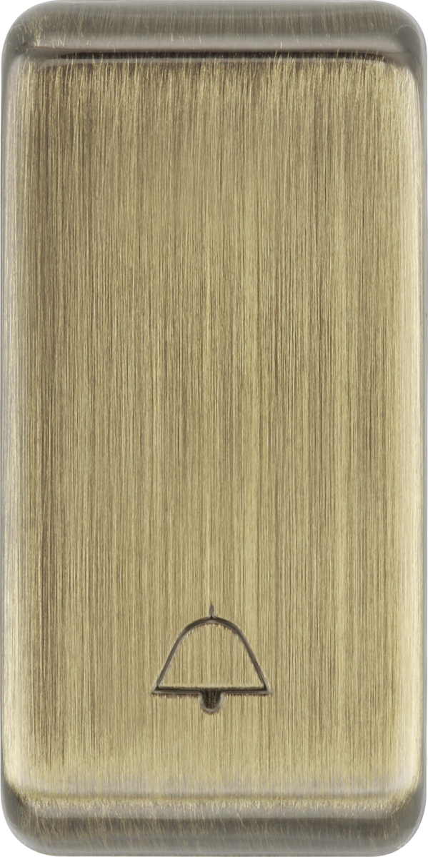 BG RRBELLAB Nexus Grid Antique Brass 'BELL SYMBOL' Grid Rocker – The ...