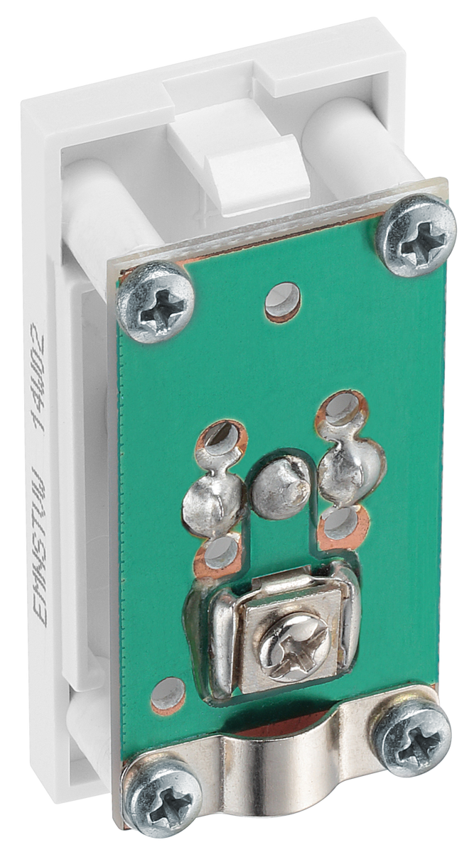 BG EMNSTVW Euro Module Co-Axial Connection - White – The Electrical Outlets