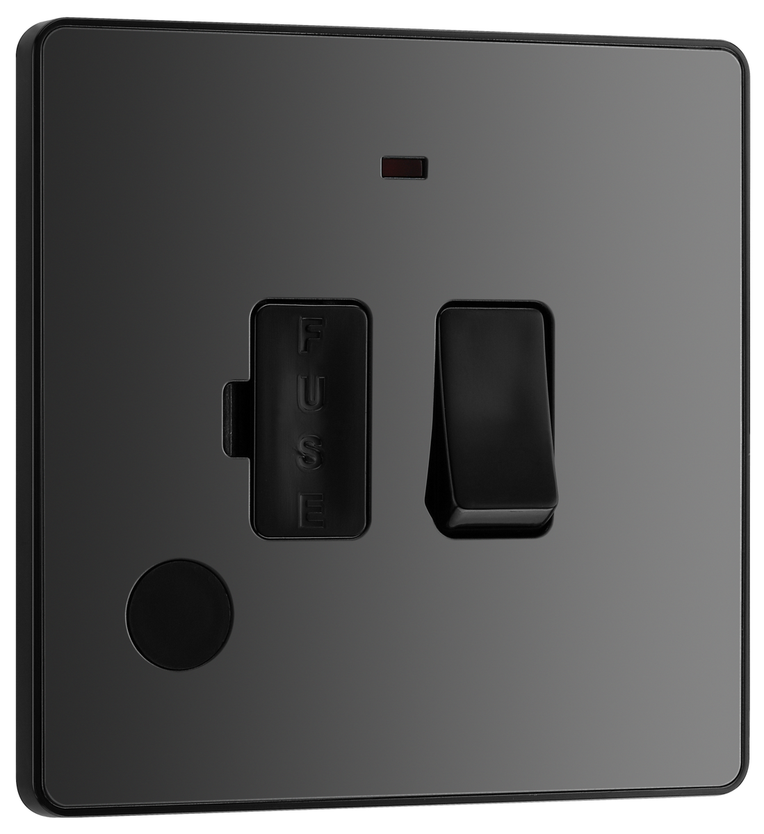 BG PCDBC52B Black Chrome Evolve 13A Flex Outlet Neon Switched Fused ...