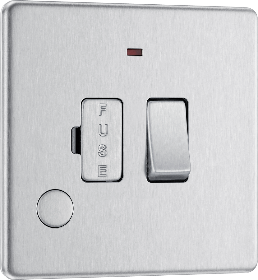 BG Electrical FBS53 Nexus Screwless Flat-Plate Switched Fused ...