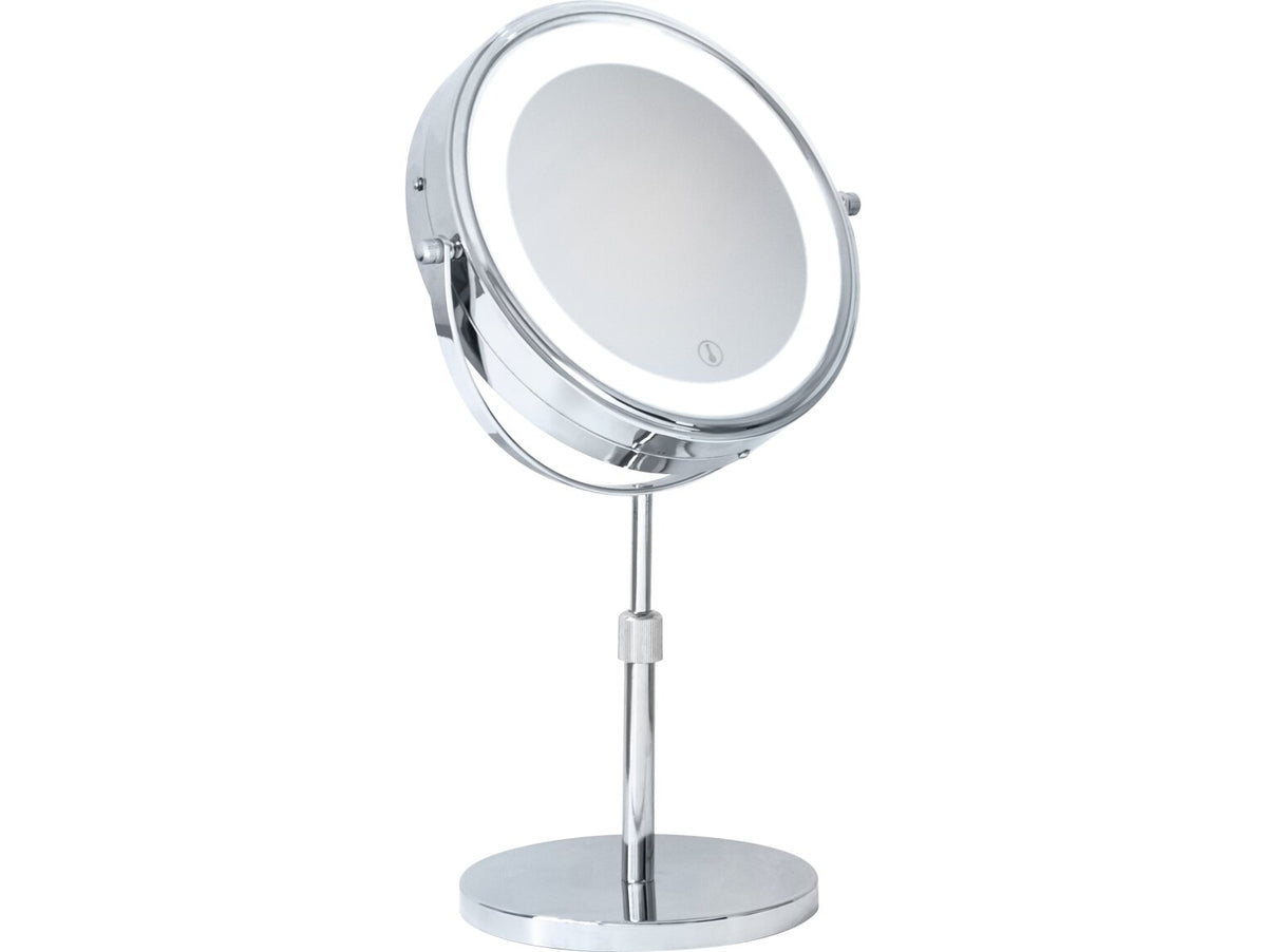 Corby Winchester Freestanding Illuminated Mirror in Chrome – The ...