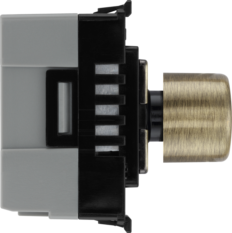 BG RABDLT Nexus Grid Antique Brass 2 Way 200W Trailing Edge Dimmer ...