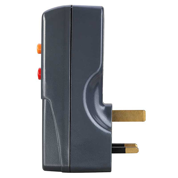 Masterplug ARCDKG Single Socket RCD Safety Adaptor, Black – The ...