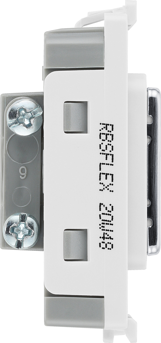 BG RBSFLEX Nexus Grid Brushed Steel 10mm Flex Outlet Module – The ...