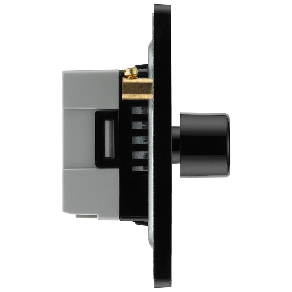 BG Evolve Polished Copper 4 Gang Custom Grid Dimmer Light Switch ...