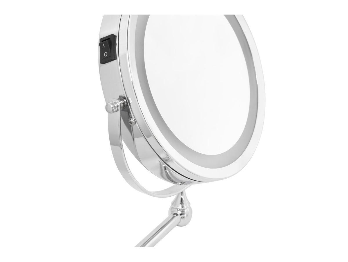 Corby Winchester Illuminated Wall Mounted Mirror in Chrome – The ...
