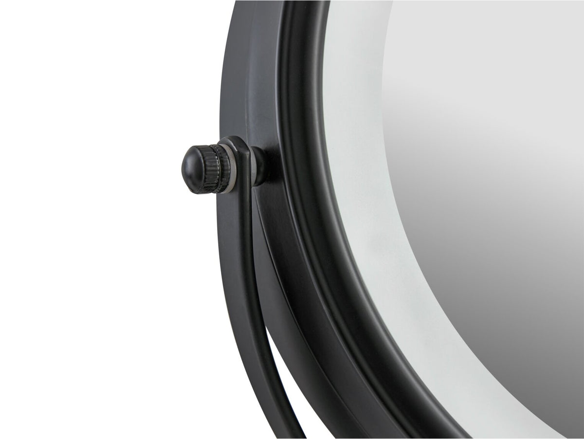 Corby Winchester Illuminated Wall Mounted Mirror in Black – The ...