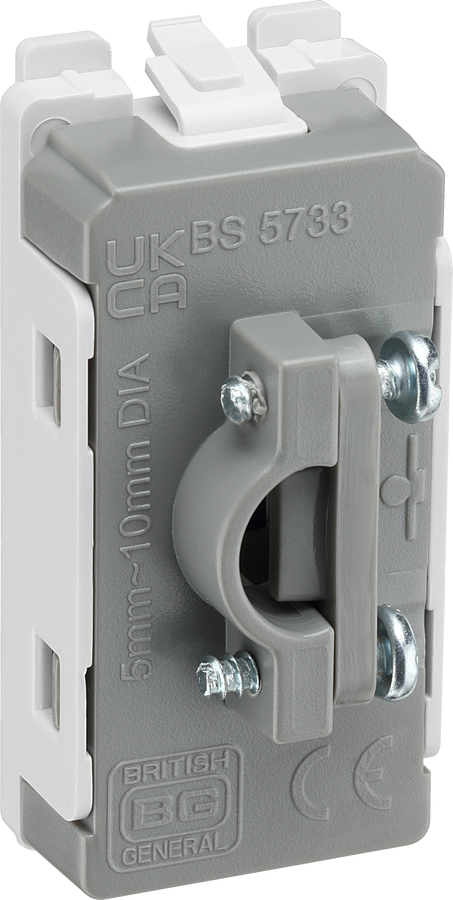 BG RFBFLEX Nexus Grid Matt Black 10mm Flex Outlet Module – The ...