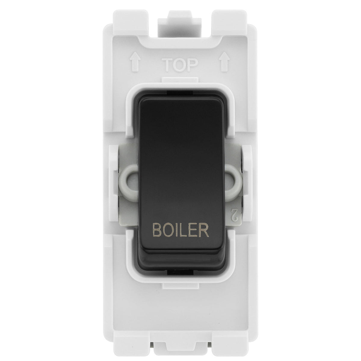 BG Evolve Black RRBLPCDB 20 Amp Double Pole Appliance Grid Switch ...