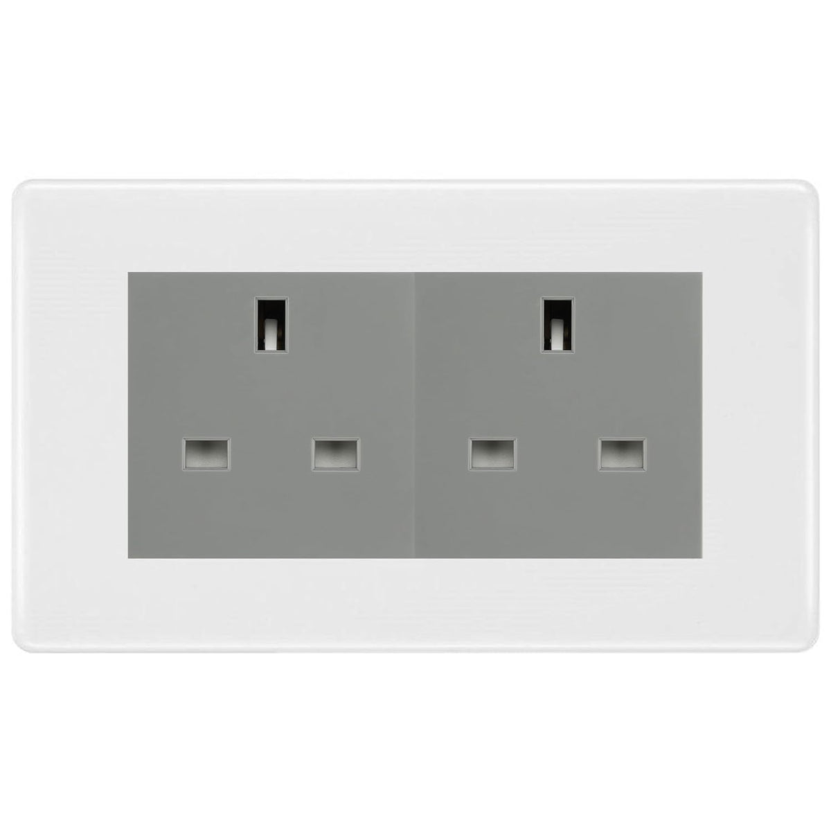 BG Nexus White Moulded 4 Gang 13A Unswitched Socket - NWM4GUSSG – The ...