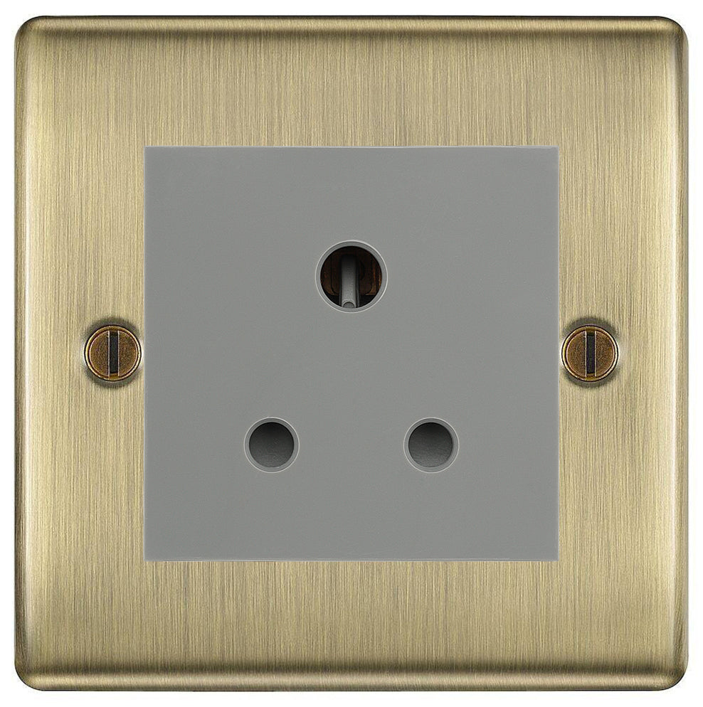 BG Nexus Metal Antique Brass 5A Unswitched Socket NAB29MG – The ...