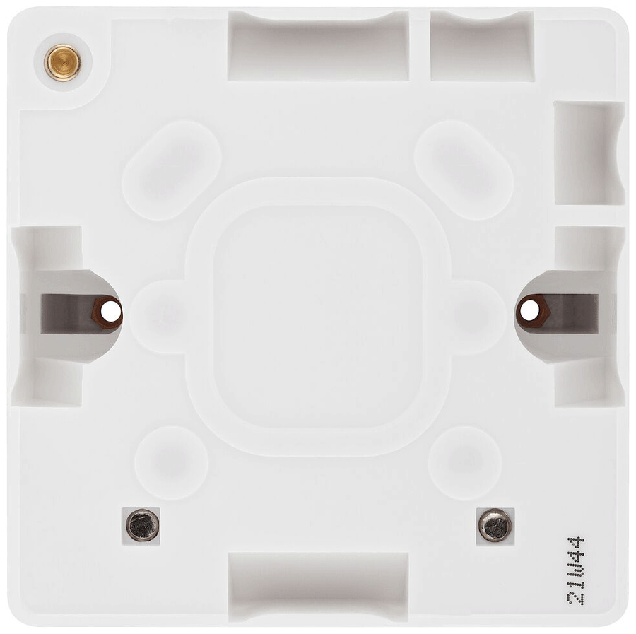 BG 877 Moulded White Round Edge 1 Gang 50mm | Surface Box – The ...