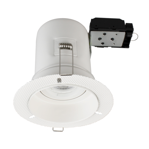 Emco FIREPIRGW Fire-Rated IP20 Plaster In Adjustable GU10 Downlight ...